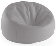 Sablio Sedací vak Cocoon Šedá - 75 x 45 x 35 cm