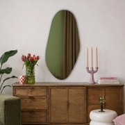 Zelené zrcadlo Base B52 50×25