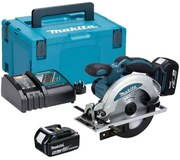 Makita Nářadí - 18V AKU okružní pila 165 mm, 2x aku 5,0 Ah LXT, nabíječka DSS610RTJ