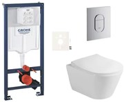 Závěsný wc set do lehkých stěn / předstěnová montáž Glacera Ava SIKOGRSAVAA