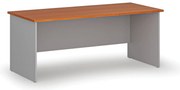Kancelářský psací stůl PRIMO GRAY, 180x80 cm, šedá/třešeň