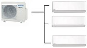 Klimatizace Panasonic Etherea white 1+3 (2kW + 2kW + 2,5kW) Multi-split R32