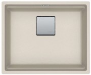 Franke Kubus 2 - Fragranitový dřez KNG 110-52, 56x46 cm, sahara 125.0737.258
