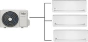 Klimatizace Beko Evolutio 1+3 ( 2,6kW + 2,6kW + 3,5kW) Multi-split R32