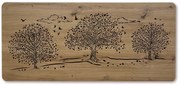 Li-Go "Tři lípy" světelný obraz 230V 110x50cm provedení povrchu: dub světlý