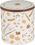 Plechová dóza Christmas Spices Round Ib Laursen