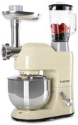 Klarstein Lucia, kuchyňský robot, mixér, mlýnek, 1800 W, 2,7 HP, 5 l, nerezová ocel, bez BPA