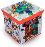 Úložný box na hračky Avengers s víkem