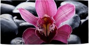Sablio Ručník Růžová orchidea - 30x50 cm