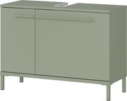 Zelená matná skříňka pod umyvadlo 80x59 cm Laurino – Germania