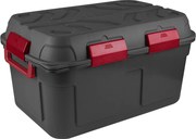 Box s víkem Q-Line, 79 × 54,5 × 42,5 cm, 130 l, antracit