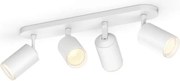 Philips Hue Fugato - Chytré 4bodové LED svítidlo, bílá 929003810501
