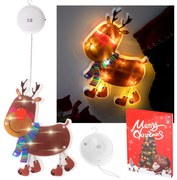 Creative Corner LED závěsná svítidla Vánoční dekorace sobi