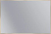 Erga Rectangle, obdélníkové zrcadlo 120x80 cm, zlatý rám, ERG-V01-RECTAGLE-1280-GD
