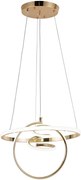 Toolight Toolight, LED závěsné svítidlo 3x20W, 4000K, G066-CP, zlatá lesklá, OSW-08699