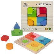 BABU - Dřevěné geometrické puzzle