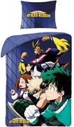 Ložní povlečení Moje hrdinská akademie - My hero academia - 100% bavlna - 70 x 90 cm + 140 x 200 cm
