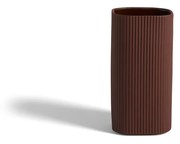 Váza Facade Vase Dark Terracotta 22 cm HAY