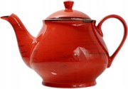 Nostalgie Red Porcelánová/keramická Konvice 1,1l Červená Alumina Bogucice