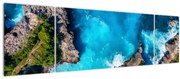 Obraz - Zátoka na Bali (170x50 cm)