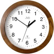 JVD Dřevěné rádiem řízené nástěnné hodiny JVD NR19019.2