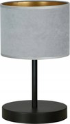 Noční Lampa Emibig E27 60W Hilde LN1 černá šedá