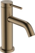Hansgrohe Tecturis S, páková umyvadlová baterie 80 CoolStart EcoSmart+ s odtokovou soupravou, kartáčovaný bronz, HAN-73302140