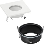 FAN INC-VIPER-Q-BCO Zápustné venkovní svítidlo VIPER, bílá, 8.2 × 5.6 × 8.2 cm, IP65 - FANEUROPE