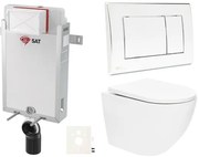 Závěsný WC set k zazdění SAT SIKOSZTOR6721