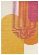 Žluto-oranžový koberec 200x290 cm Muse Orange Retro – Asiatic Carpets