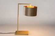 Stolní lampa Pallas Taupe Gold