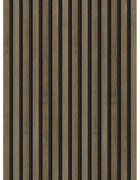 Mexen Lam-F nástěnné akustické lamely 275 x 31,5 cm, plsť 6 mm, Dub Espresso - S105-275317-2812-065