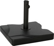 Stojan na slunečník Outsunny 20 kg pro tyče slunečníků 30-38 mm, stabilní cementová základna 41,5x41,5 cm, ideální pro zahradu a terasu |
