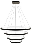 Toolight Závěsné LED osvětlení Modern D25 LHJ014-CP4 černá