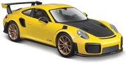 Kovový model maisto porsche 911 gt2 rs, žlutá