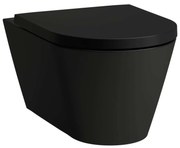Laufen Kartell - Závěsné WC, Rimless, matná černá H8203377160001