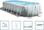 INTEX Bazén Prism Frame s příslušenstvím oválný 610x305x122 cm 26798GN