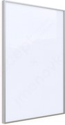ACCEPT Dveřní tabulka Plato X 148 x 210 mm (stříbrná) - stříbrná tabulka