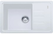 Franke Malta - Fragranitový dřez BSG 611-62, 62x44 cm, bílá-led 114.0440.889