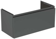 Ideal Standard Finesse - Umyvadlová skříňka, 80x38x37 cm, 1 zásuvka, matný antracit E3377Y2