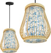 Toolight Toolight, závěsné svítidlo 1xE27 APP1577-5C, přírodní hnědá, OSW-03617