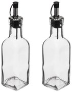 Skleněná láhev na olej/ocet Twin 160 ml sada 2ks