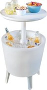 Keter Illuminated Cool Bar chladicí stolek bílá plast 30l 231366