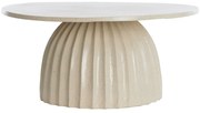 Kovový kulatý odkládací stolek ø 70 cm Veglia – Light & Living
