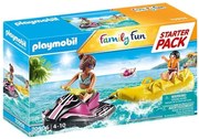 Stavebnice playmobil 70906 starter pack vodní skútr s banánovým člunem