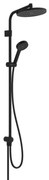 Hansgrohe Activera S - Sprchový set bez baterie, průměr 24 cm, 2 proudy, EcoSmart, matná černá 28074670