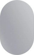 Erga Oval, oválné zrcadlo 50x80cm, ERG-V01-OVAL-5080-CL