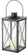 Kovová lucerna na svíčku FAROL, 30 cm