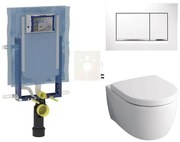 Závěsný wc set k zazdění  Geberit iCon SIKOGEZICS30