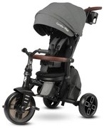QPlay - Dětská tříkolka 8v1 COMFO MAX šedá T70-grey